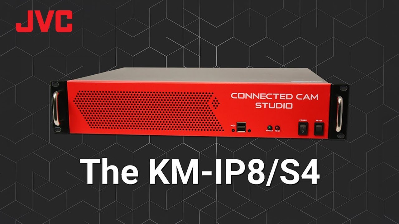 JVC's KM-IP8/S4 Studio Switcher - YouTube