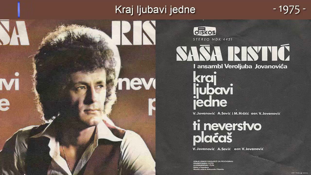 Sasa Ristic - Kraj ljubavi jedne - (Audio 1975) - YouTube