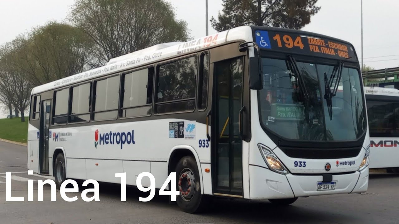 episodio 1 de viaje en colectivo hoy línea 194 - YouTube