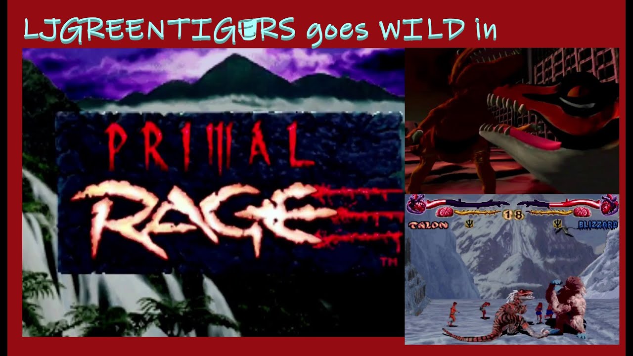 PS1 -Blind- Primal Rage Part 2 Vertigo is Green! - YouTube