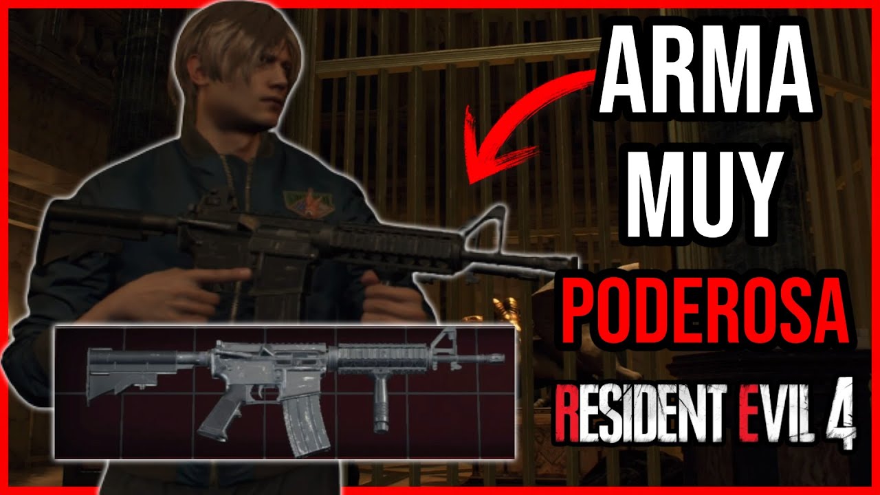 Resident Evil 4 Remake - RIFLE DE ASALTO SECRETO ROTISIMO!! *CQBR ...