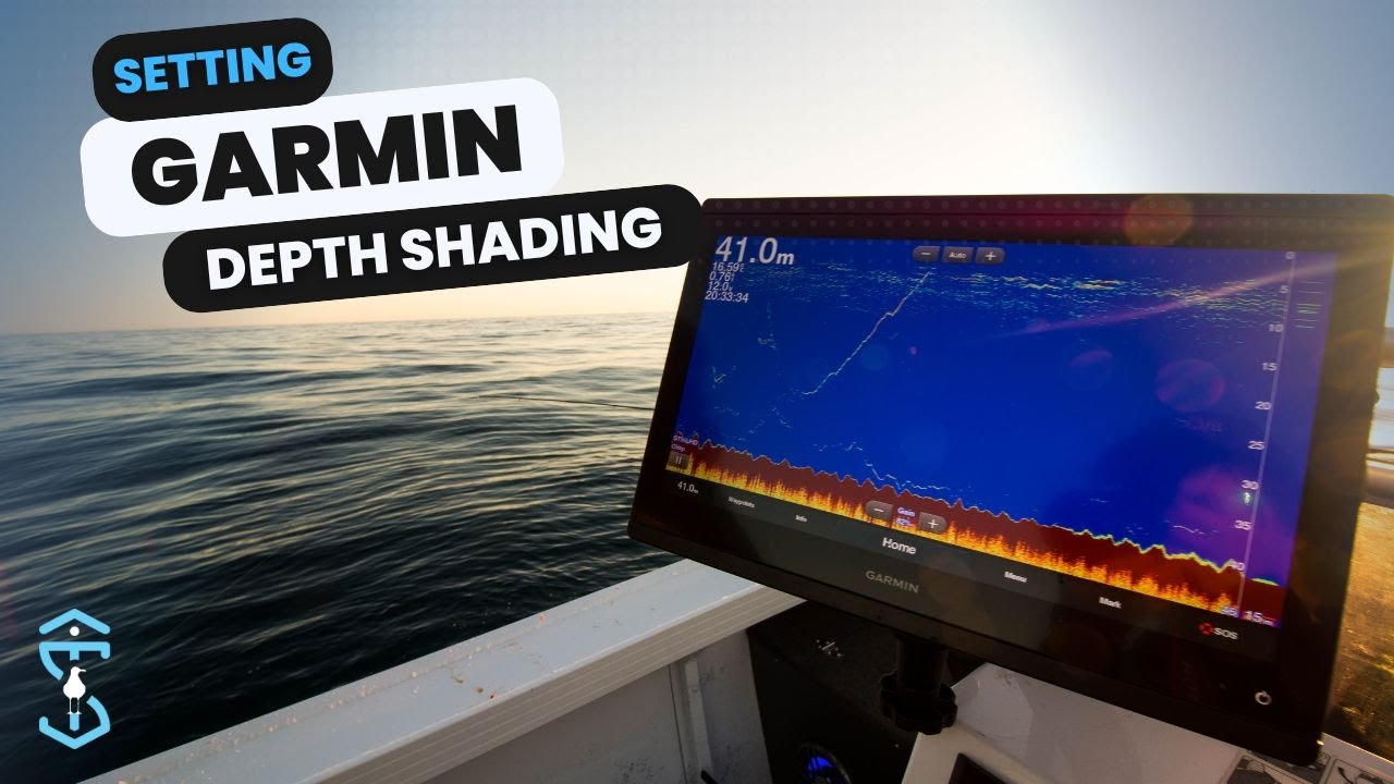 How To Set Depth Shading On Garmin Sounders - YouTube