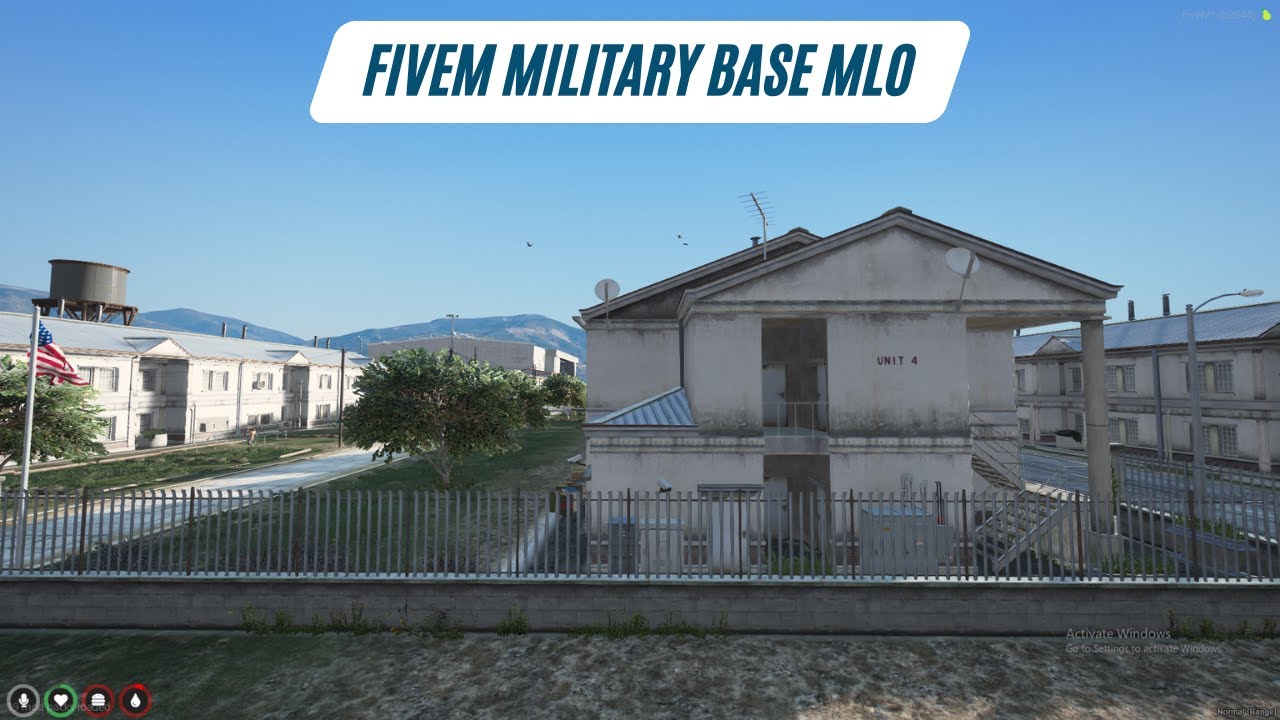Fivem military base | Fivem Mods | Interior & map for Roleplay | FiveM mlo store - YouTube
