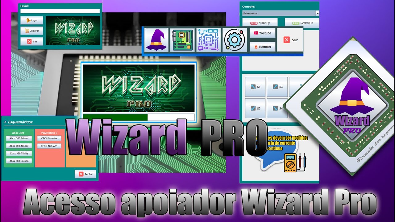 Demostração wizard pro Software para reparo de videogames - YouTube