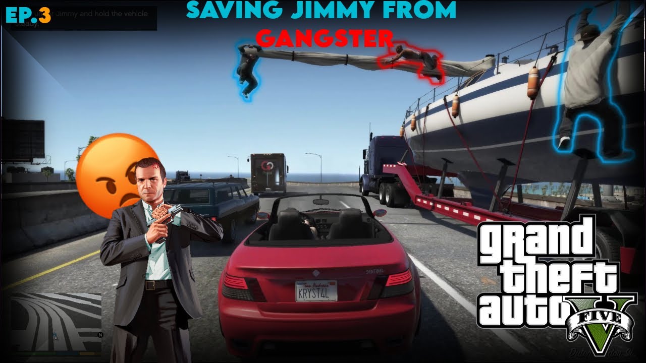 SAVING JIMMY FROM GANGSTER | GTA5 GAMEPLAY | PART.3 - YouTube