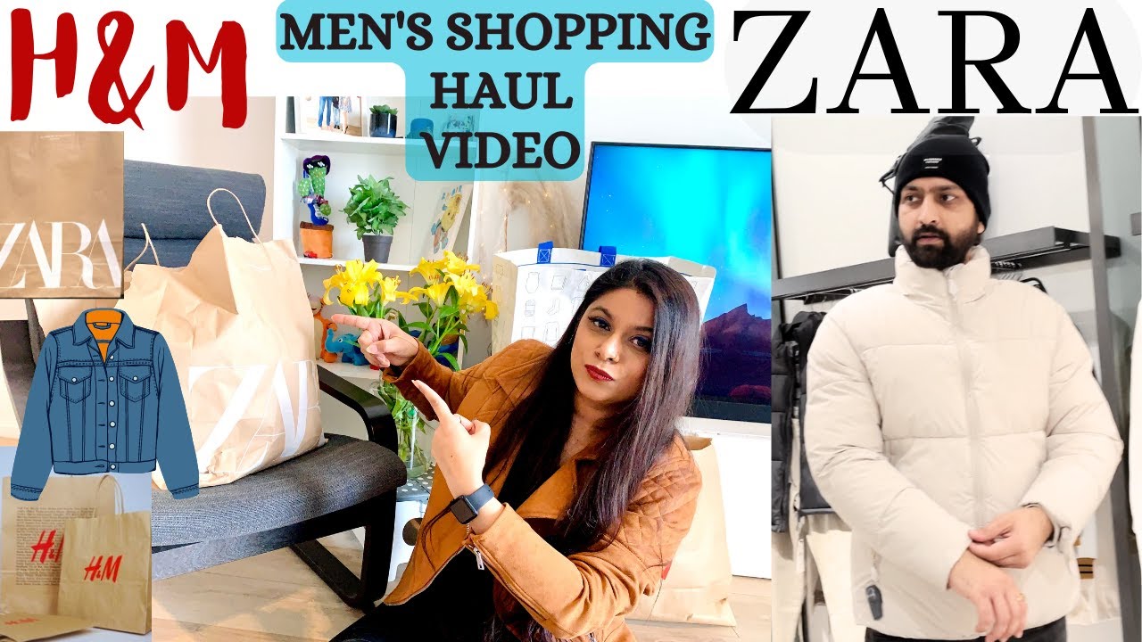 Zara and H&M Shopping haul for Men Winter Edition|Men's Clothing Haul ...
