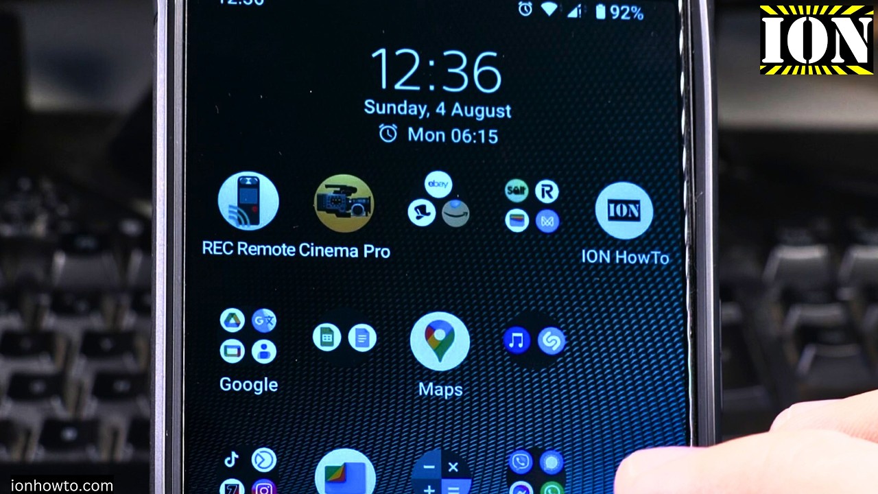 How to Remove the Clock from Your Android Home Screen - YouTube
