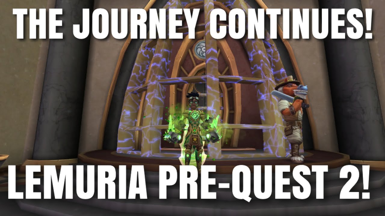 The Journey Continues! Wizard101 Lemuria Pre-Quest 2 Full Walktrhough ...