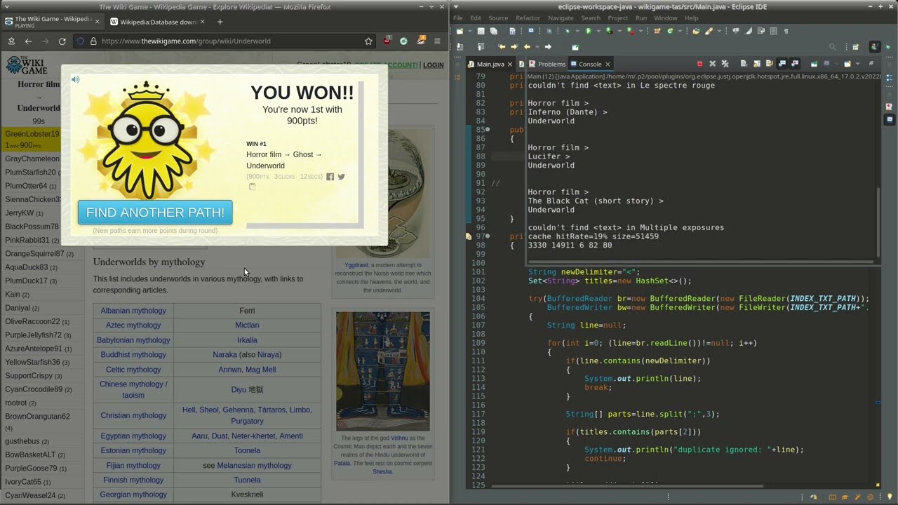 The Wiki Game: Solve with Java (★★☆) - YouTube