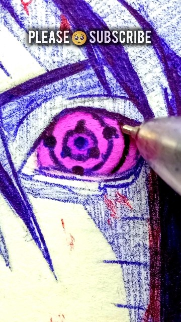 Uchiha 👁️ anime drawing of sasuke uchiha from Naruto | ball pen sketch ...