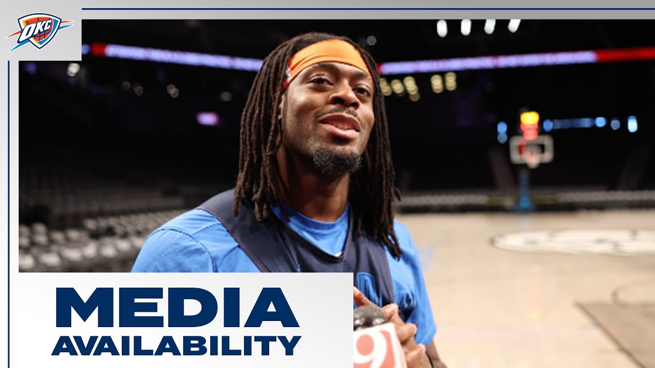 Lu Dort Shootaround Media Availability | January 5, 2024 | OKC Thunder ...