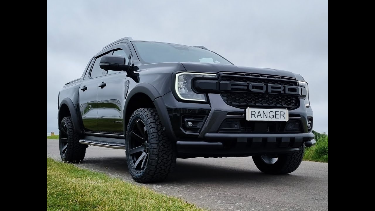 New Shape Ford Ranger Wildtrak Custom Design in Black at Downs Autos ...