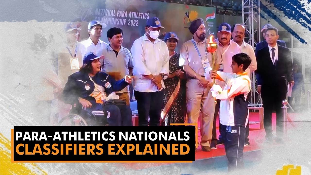 Classifiers process and preview of Para-athletics Nationals - YouTube