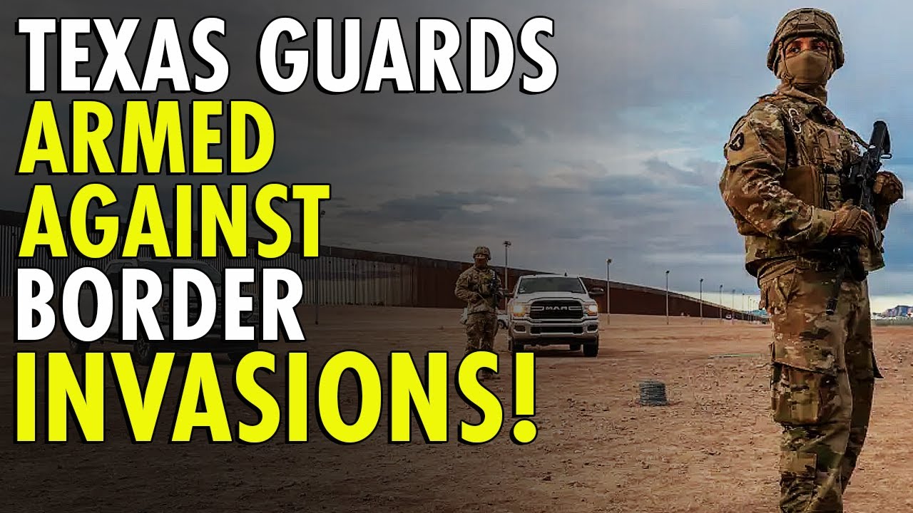 Texas National Guard Employs PEPPERBALL Ammo To CONTROL Border Riots ...