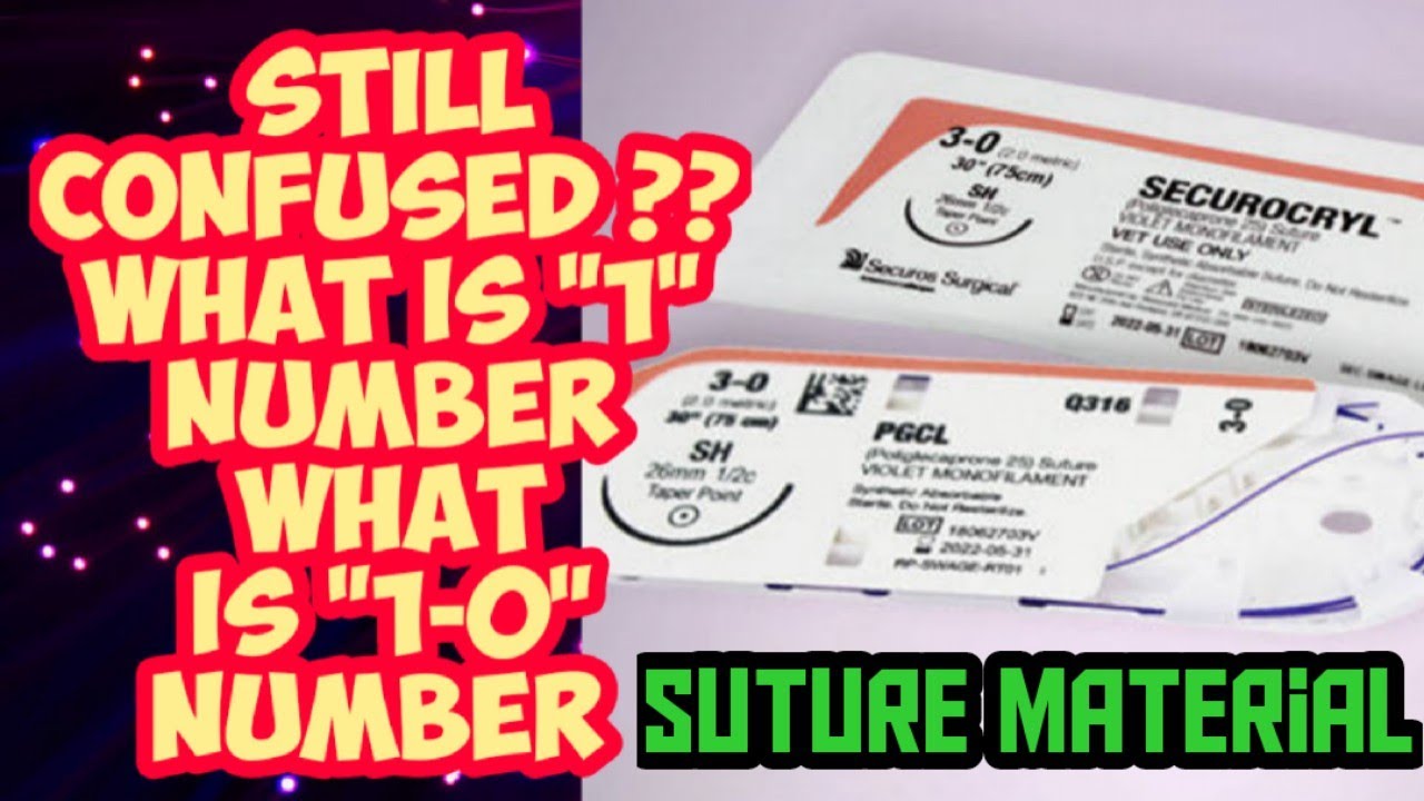 Surgical Suture Types Of Sutures Sizes How To Suture