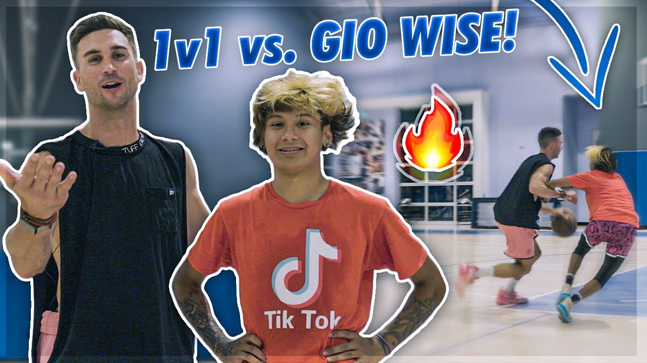 1v1 Against Gio Wise! 😂 | Jordan Lawley Basketball - YouTube