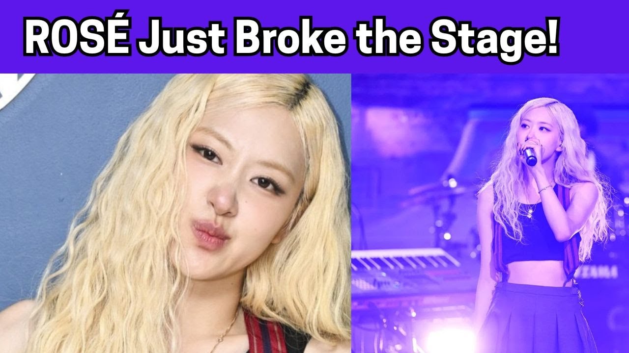 5 Things That Make ROSÉ's Toxic Medley on Fallon SO Iconic - YouTube