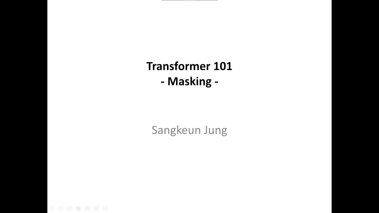 Part 3. Transformer - 4 | Masking - YouTube