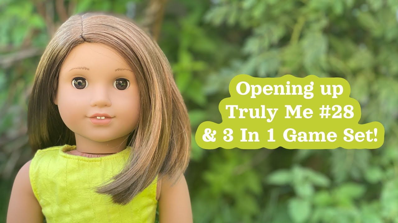 Opening Up Truly Me #28 & 3 In 1 Game Set!! - YouTube