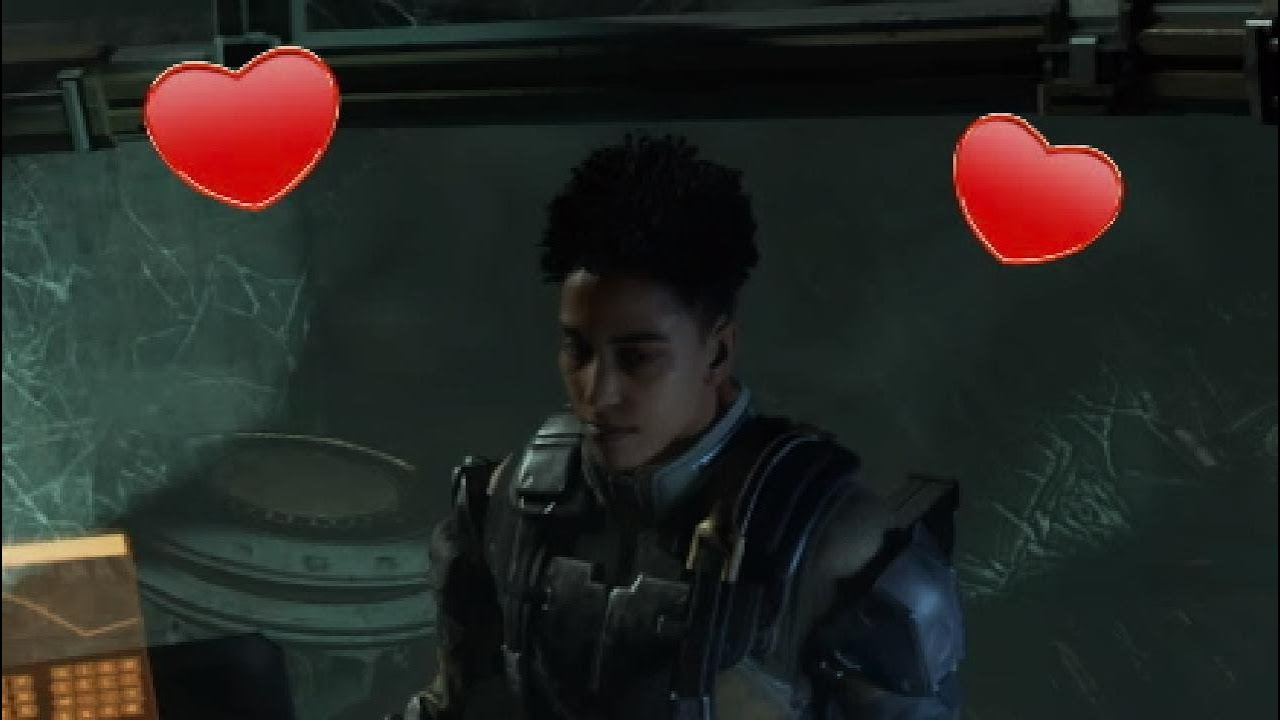 Dead Space Isaac asks Hailey out - YouTube