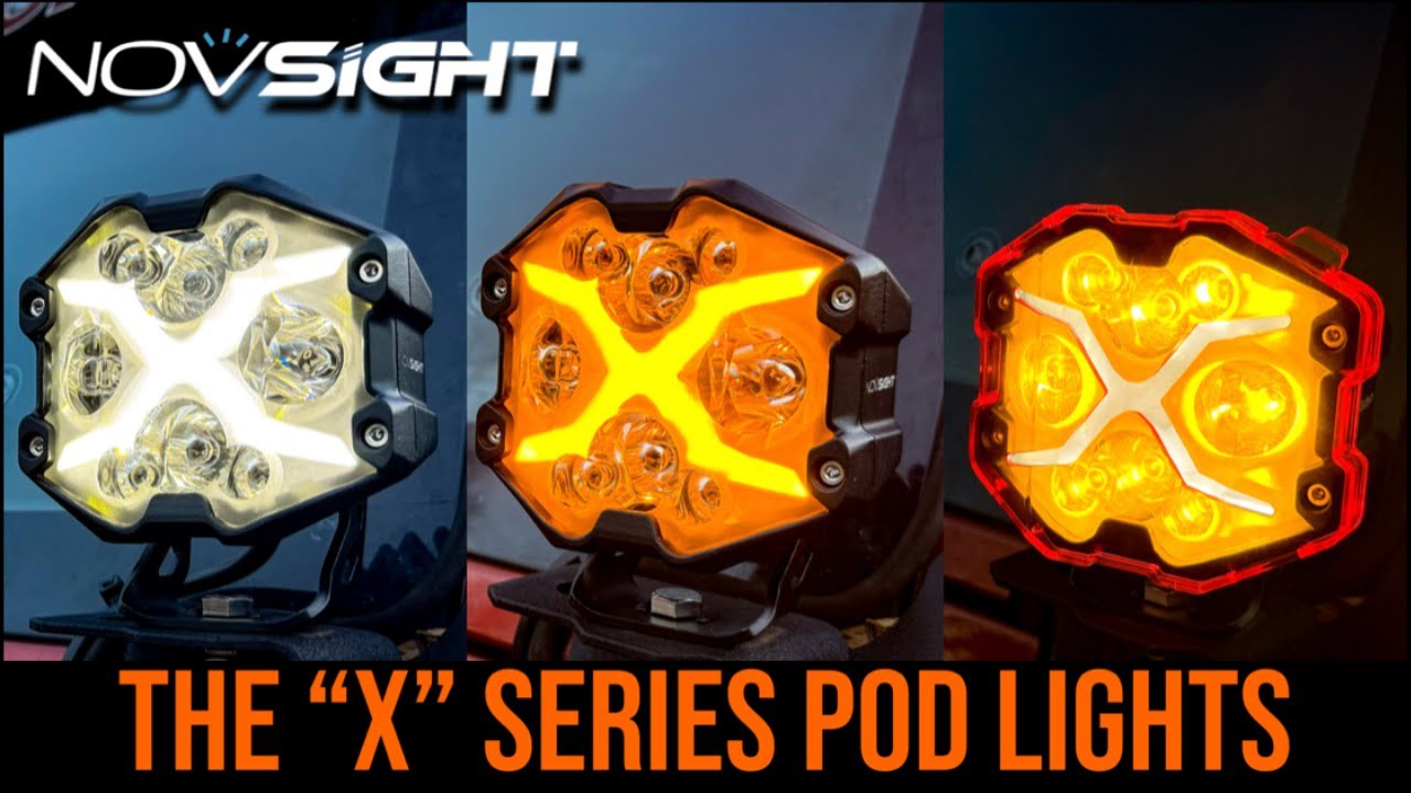 The Novsight X Series Pod Lights Are AMAZING! - YouTube