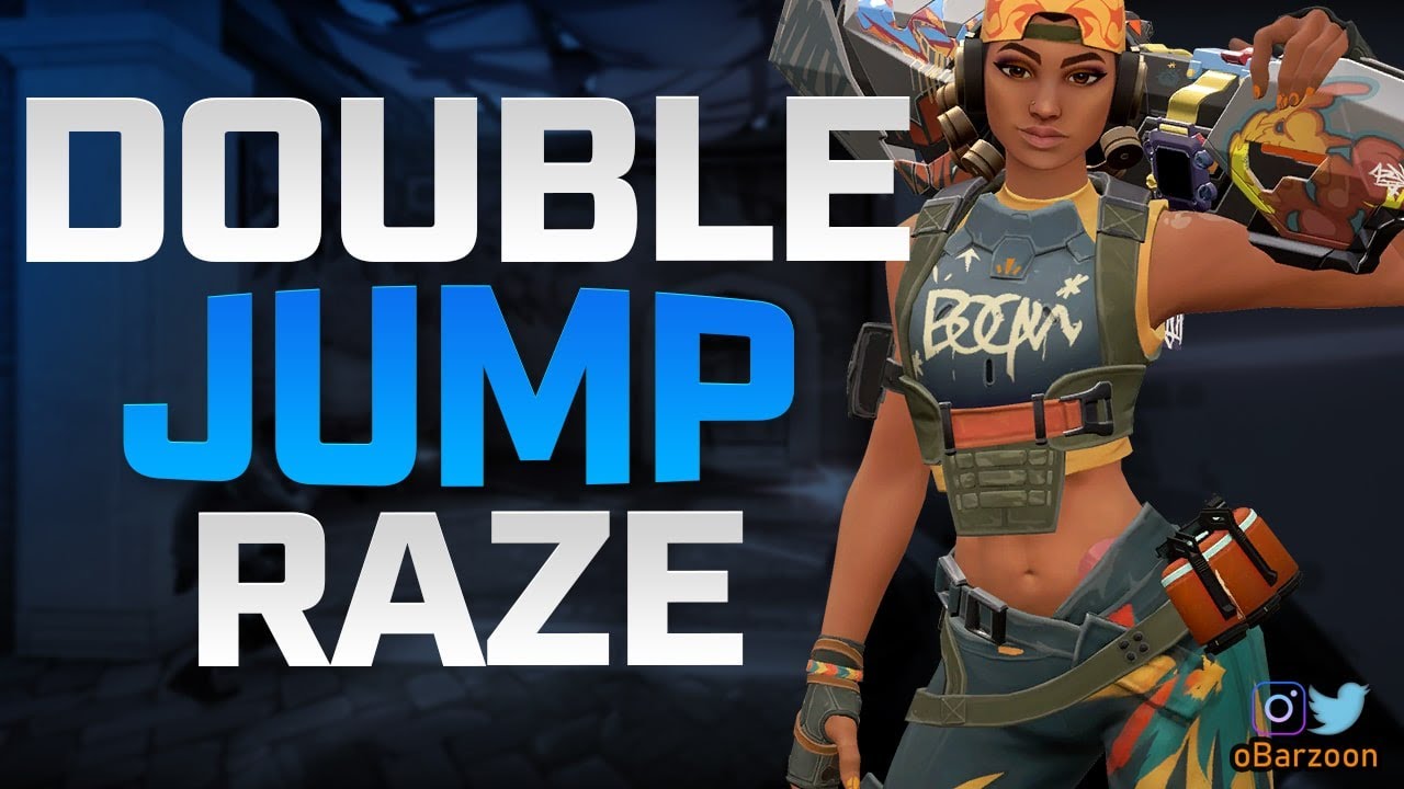 COMO FAZER o DOUBLE JUMP com a RAZE ? VALORANT - YouTube