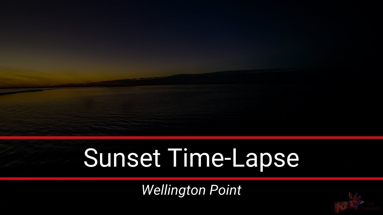 Time-Lapse of Sunset at Wellington Point - Bazil Photography - YouTube