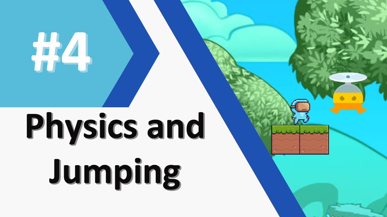 PixelPAD Tutorial: Platformer #4 - Simple Physics - YouTube