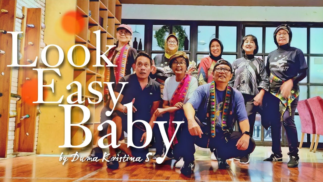 Look Easy Baby - Line Dance | Choreo: @dumakristinasign (INA) | Demo ...