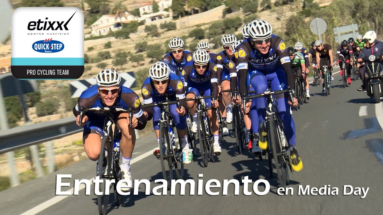 Entrenamiento Etixx - Quick Step (Media Day 2016) - YouTube
