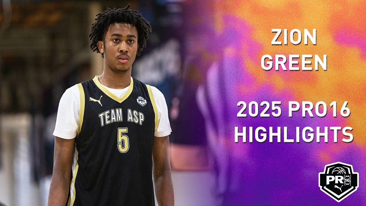 Zion Green | 2025 PRO16 Highlights | Sessions 1 & 3 - YouTube