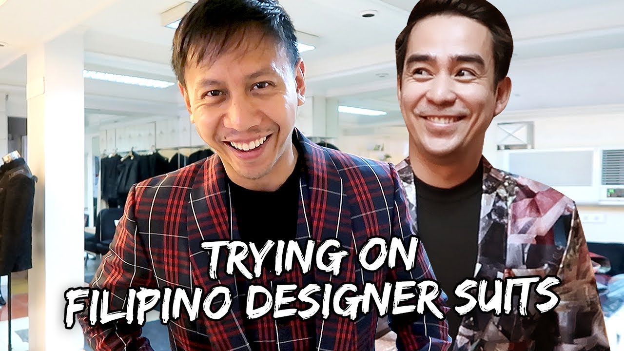Trying on Filipino Designer Suits | Vlog #593 - YouTube