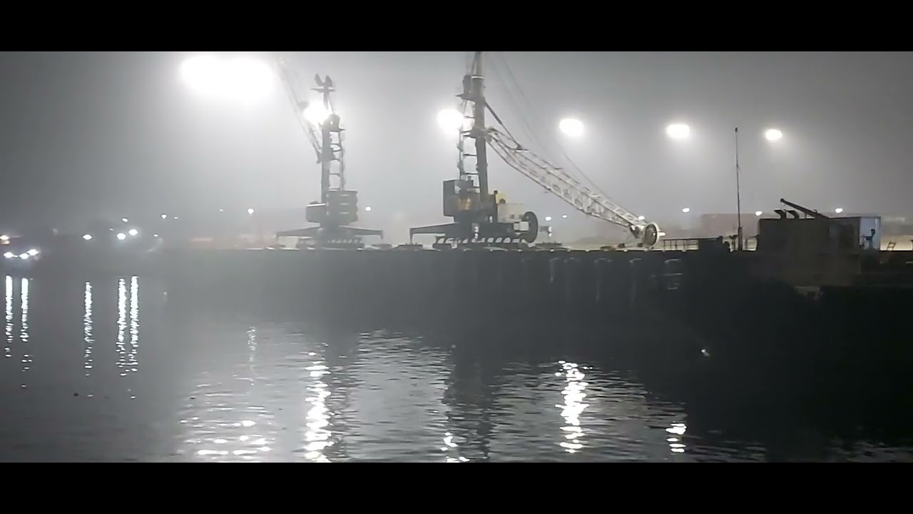 Night View of Pangaon Bandor, Dhaka - YouTube