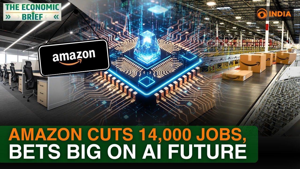 Amazon Cuts 14,000 Jobs as AI Investments Expand Worldwide - YouTube