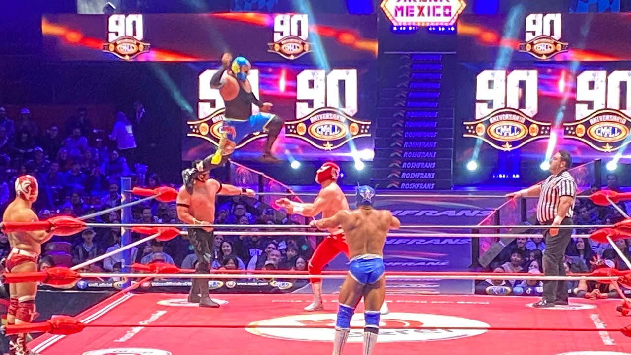Reporte CMLL: Astral, Valiente Jr y Eléctrico 🆚 Sangre Imperial, Grako ...