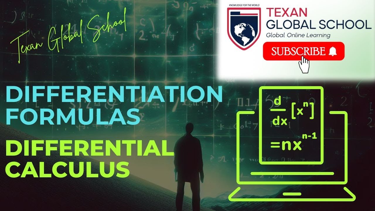 Differential Calculus | Differentiation Formulas - YouTube