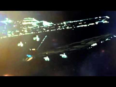 Star Wars The Force Awakens Movie Clip #2 - Kylo Ren Ship Leaving Jakku ...