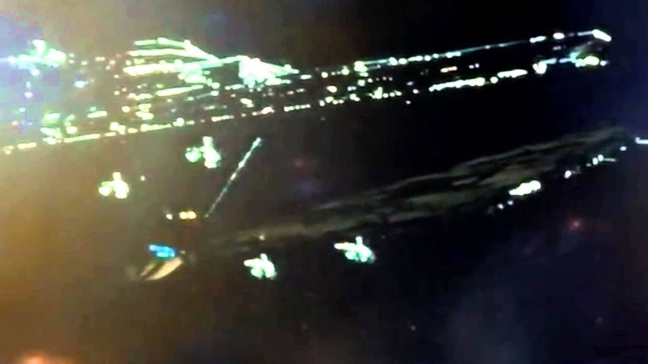 Star Wars The Force Awakens Movie Clip #2 - Kylo Ren Ship Leaving Jakku ...