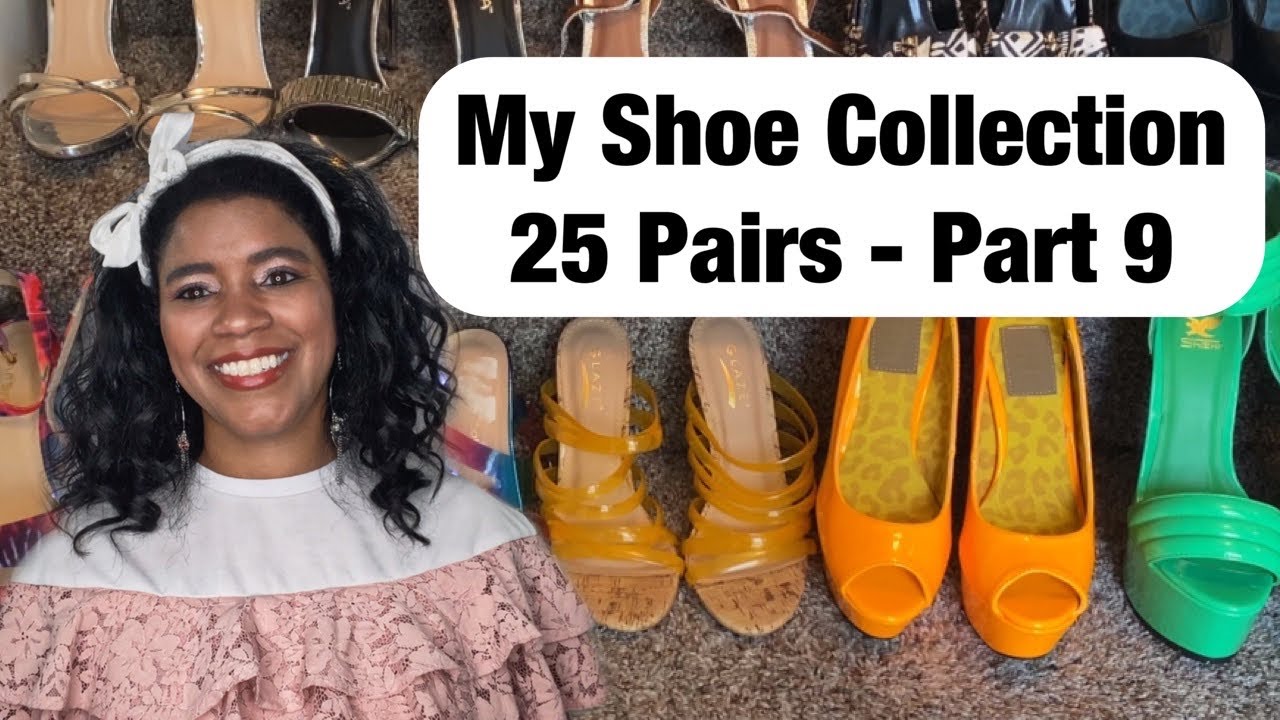 Sharing my VERY LARGE Shoe Collection 25 Pairs at a time - Part 9 ...