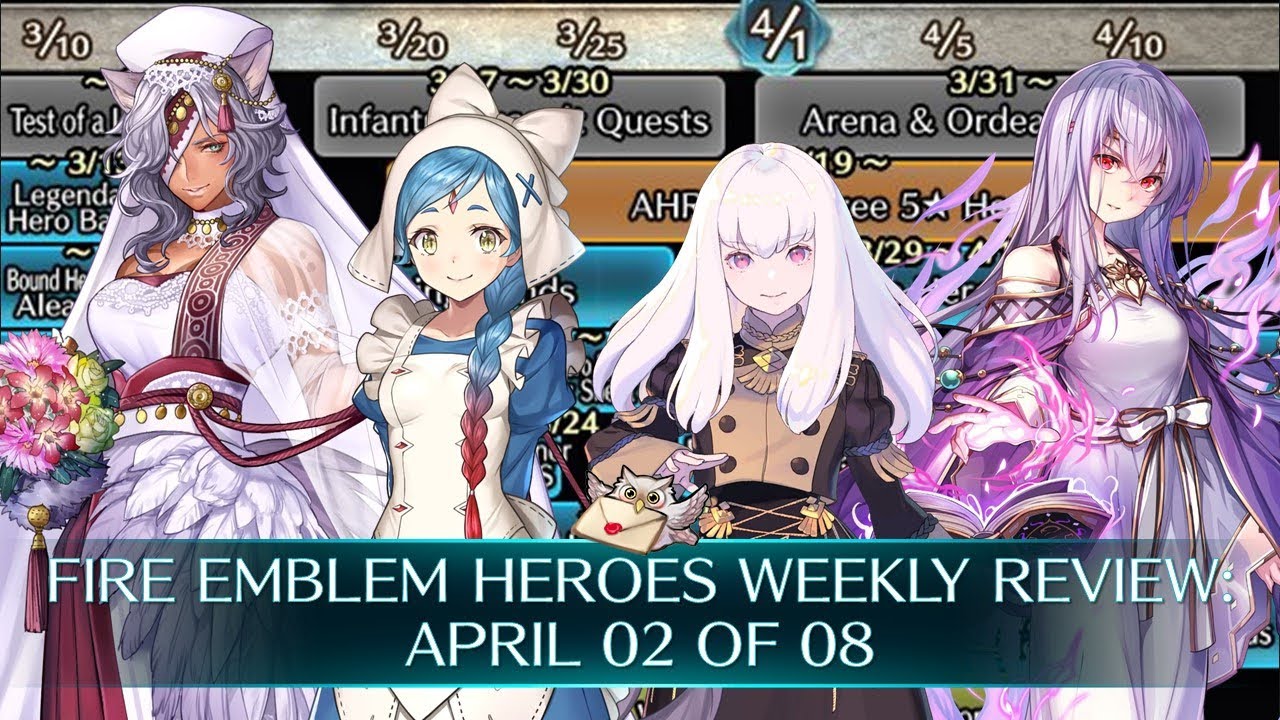 Fire Emblem Heroes Weekly Review: April 02TH of 08TH, 2024 [FEH] - YouTube