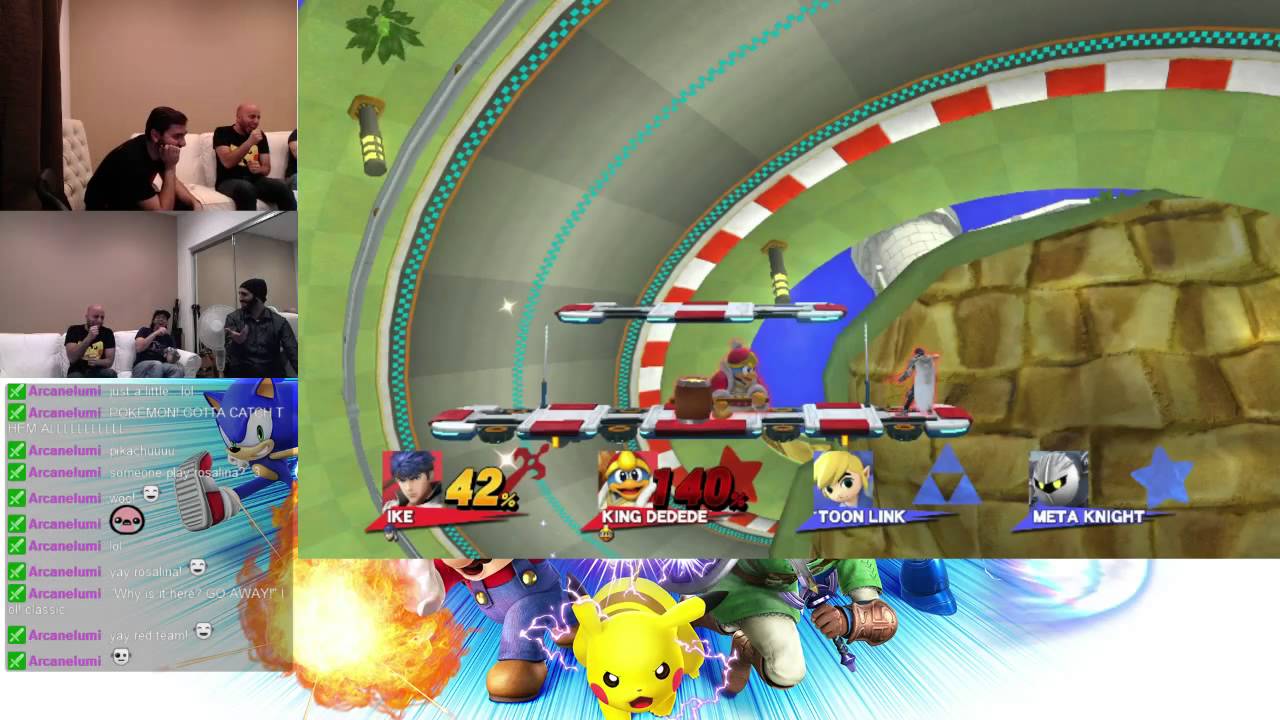Hilarious Smash Wii U Death! - YouTube