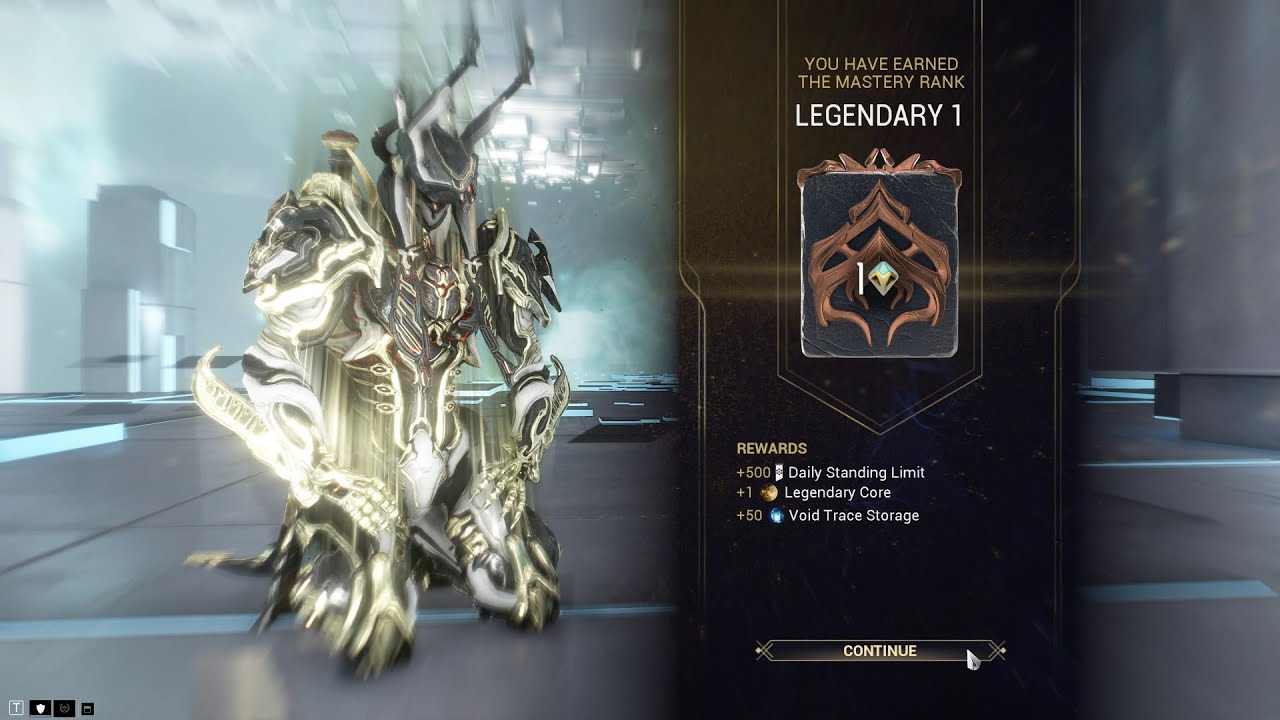 Warframe - Legendary Rank 1 Test - YouTube