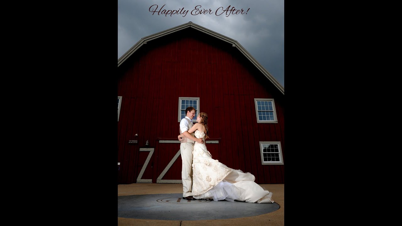 Pratt Place Barn - Christin & Cory's Wedding - YouTube
