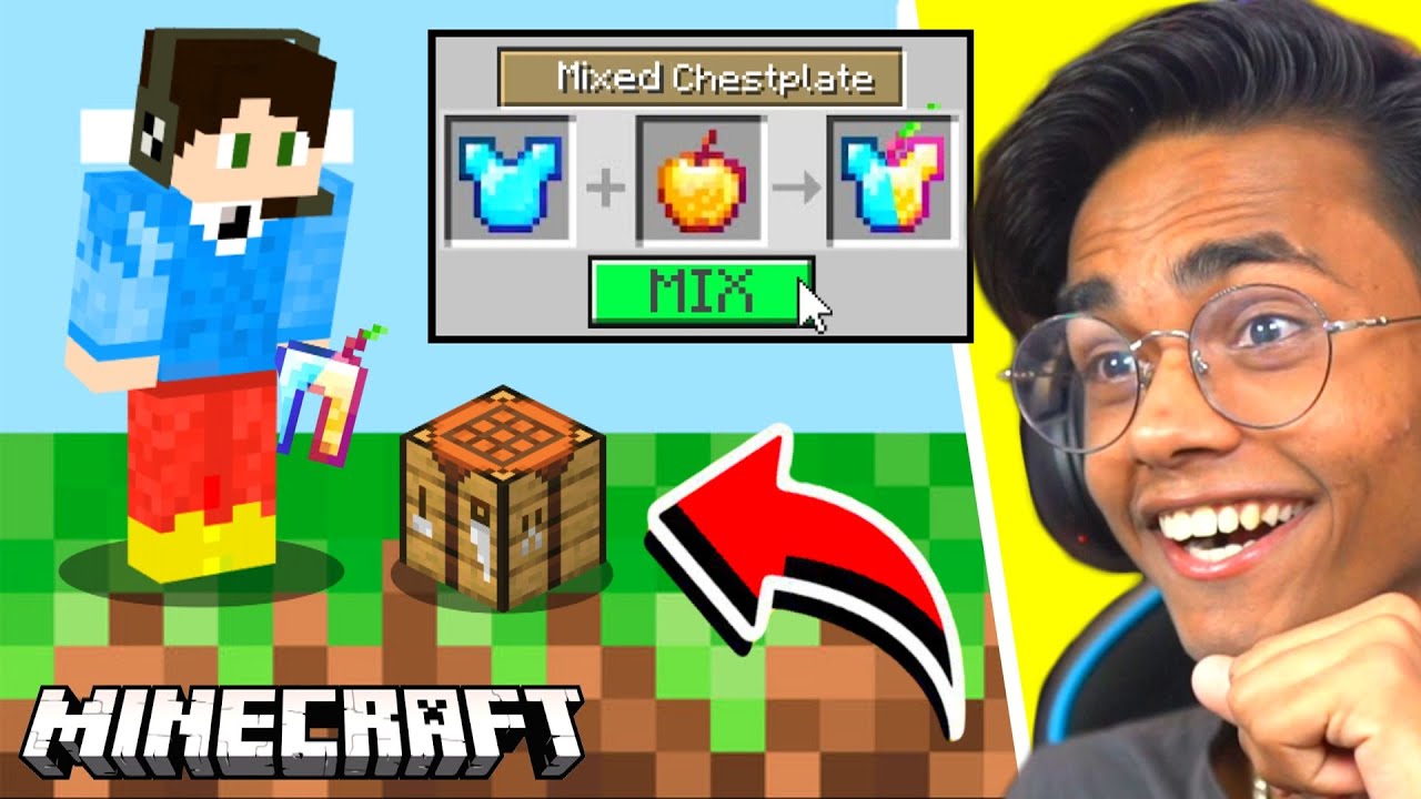 Minecraft But I Can MIX ANYTHING! - YouTube