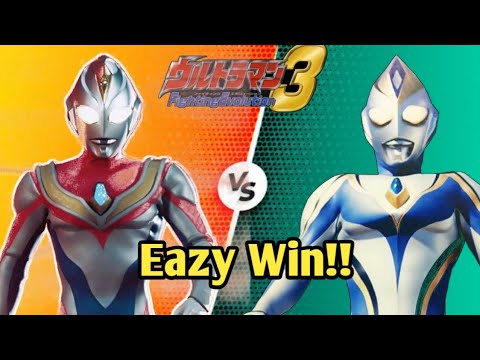 Ultraman Dyna vs Fake Dyna | Epic Battle di Ultraman Fighting Evolution ...