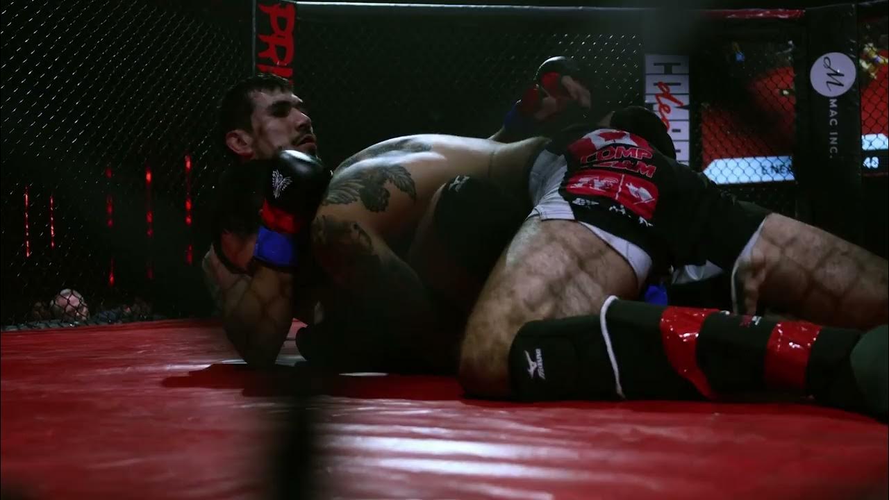 Exclusive Cage-Side View | Eric Nease vs Adam Gladue | TTFC 1 MMA Showdown - YouTube