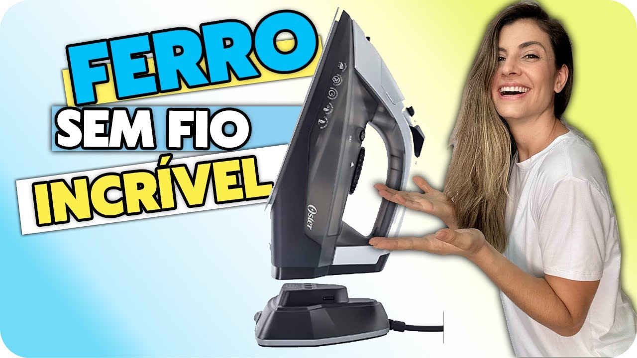 MEU NOVO FERRO DE PASSAR ROUPAS: FERRO DE PASSAR SEM FIO E COM VAPOR ...