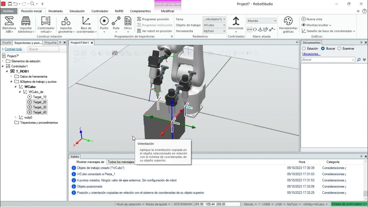 Video tutorial trayectoria robotstudio - YouTube