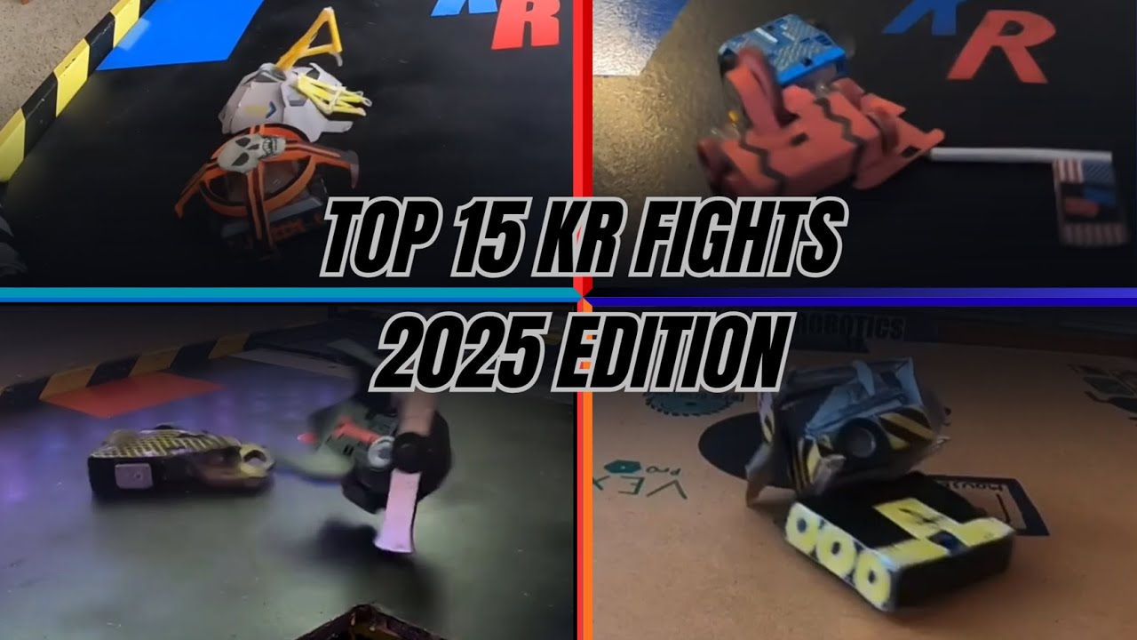 Khaotic Robotics: Top 15 Best Fights (Hexbug Battlebots) - YouTube
