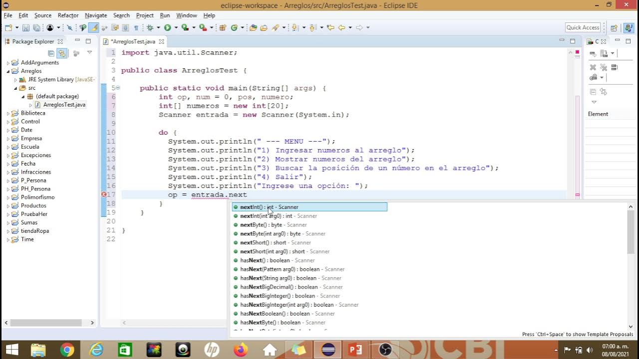 Arreglos en Java - YouTube